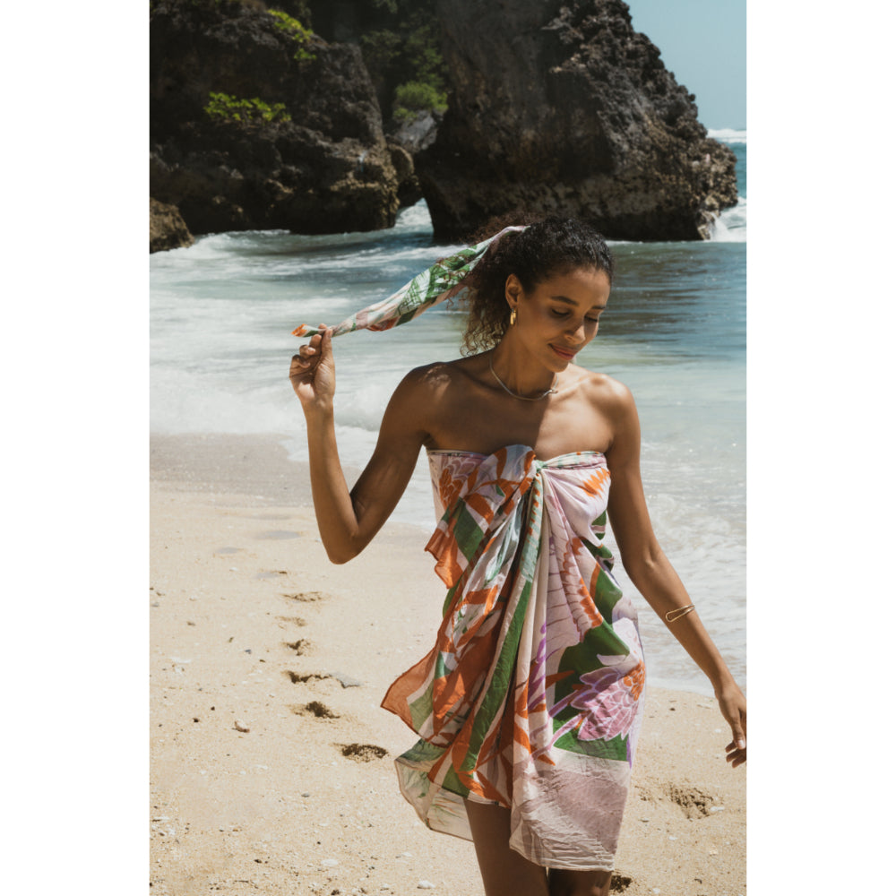 Strawberry Fields' Woven Cotton Throw Rug Picnic Blanket – Hendeer