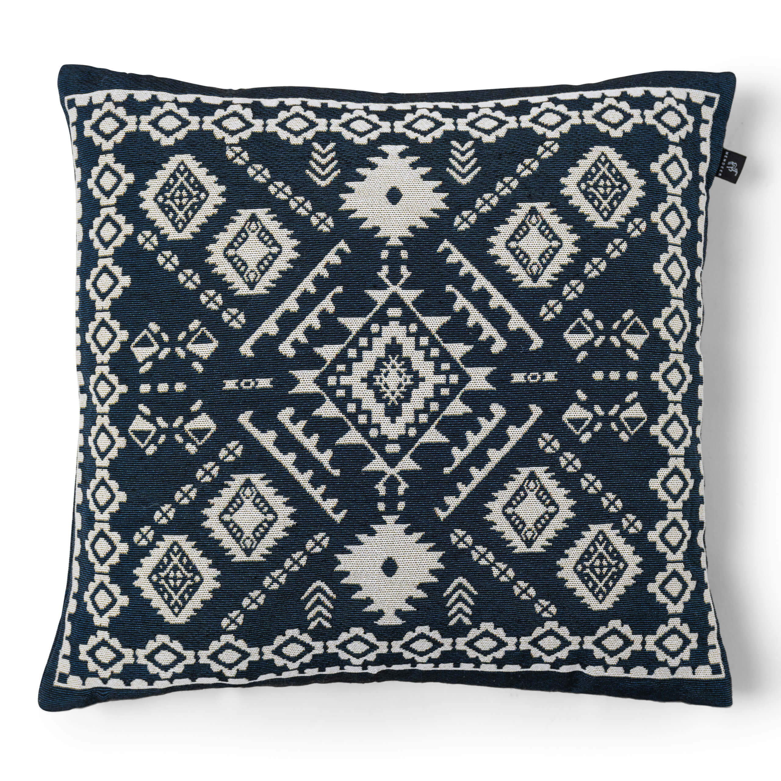 Blue Moon' Woven Cushion Cover – Hendeer